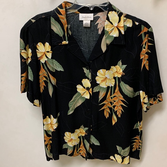 Studio Works | Tops | Stunning New Tropical Large Shirt | Poshmark